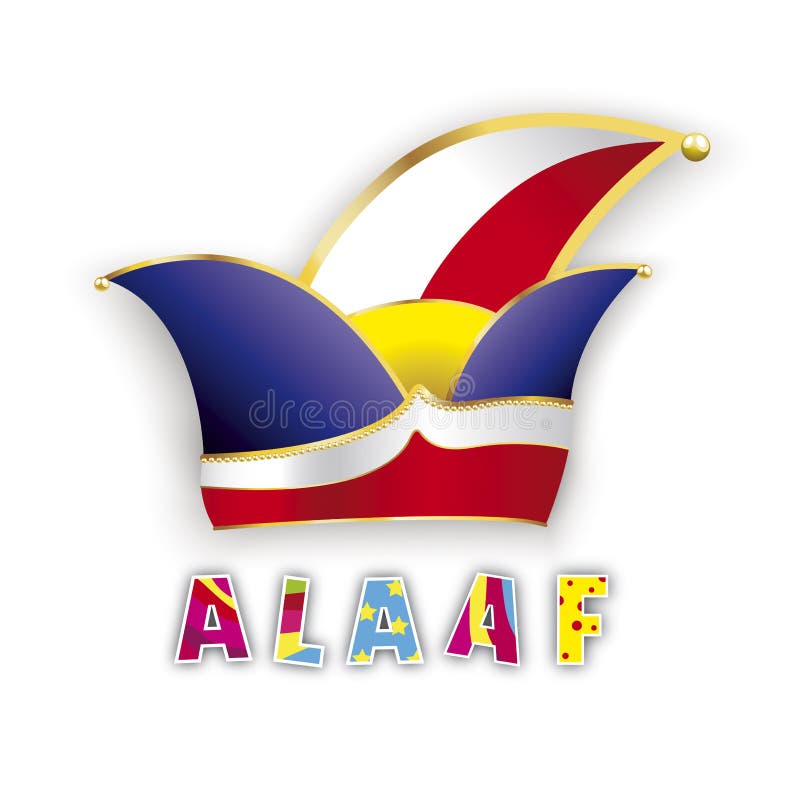 Jesters Cap Alaaf stock vector. Illustration of cologne - 266015854