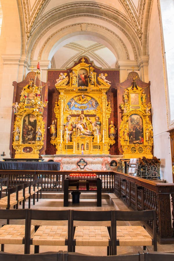 Jesuit church in Lucerne stock image. Image of blue, medieval - 36427265