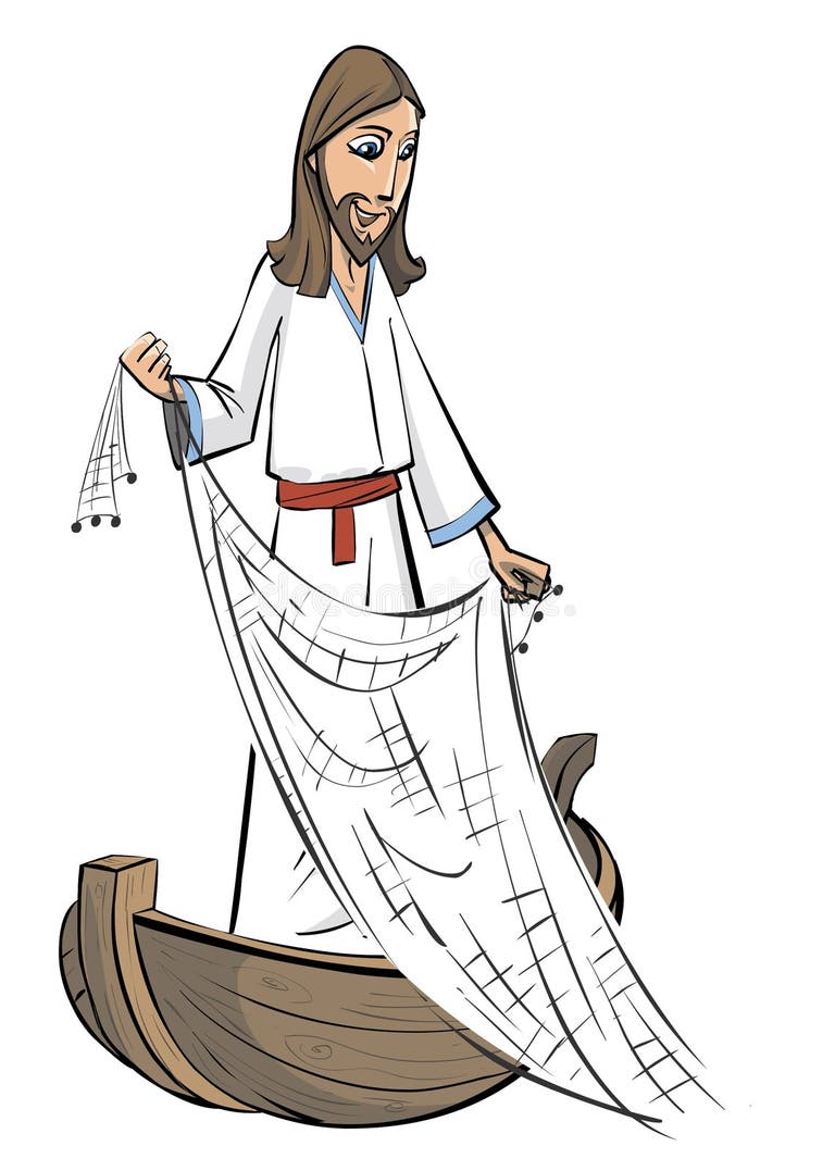 Jesus Boat Stock Illustrations – 747 Jesus Boat Stock Illustrations ...