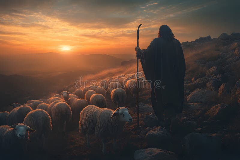 Jesus Recovers the Lost Sheep, a Concept of Jesus As a Good Shepherd ...
