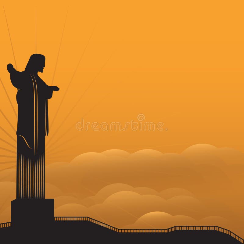 Jesus Background. Vector Illustration Decorative Background Design ...