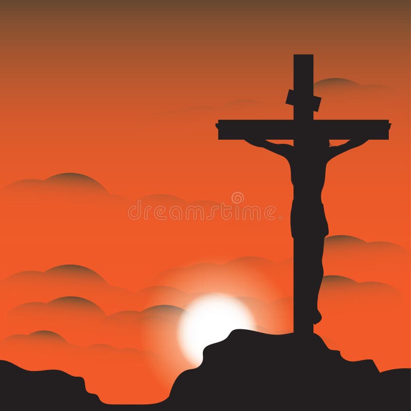 Jesus Background. Vector Illustration Decorative Background Design ...