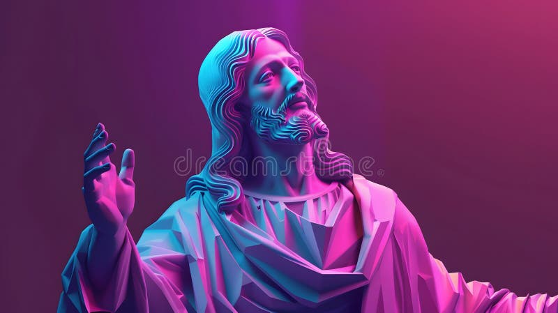 Jesus Christ in Art Form with the Help of AI To Expand the Concept ...