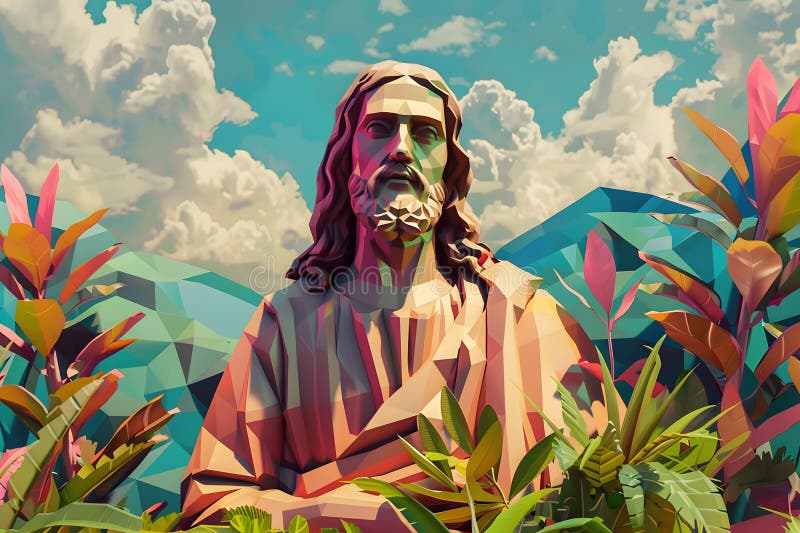 Jesus Christ in Art Form with the Help of AI To Expand the Concept ...