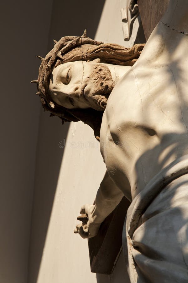 Jesus Christ on the Cross without Arms Editorial Photography - Image of ...