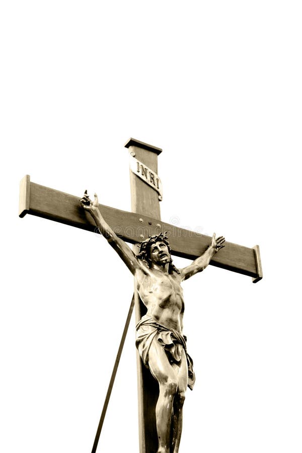Jesus Christ crucified stock image. Image of condemn, death - 6428799