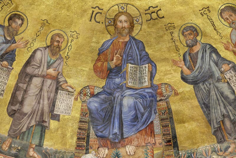 De Apostelen Peter En Paul Verschijnen Aan St Dominic, Santa Maria ...