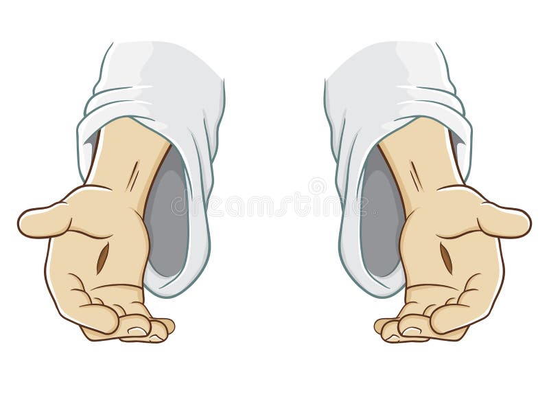 Hand God Reaching Out Stock Illustrations – 171 Hand God Reaching Out ...