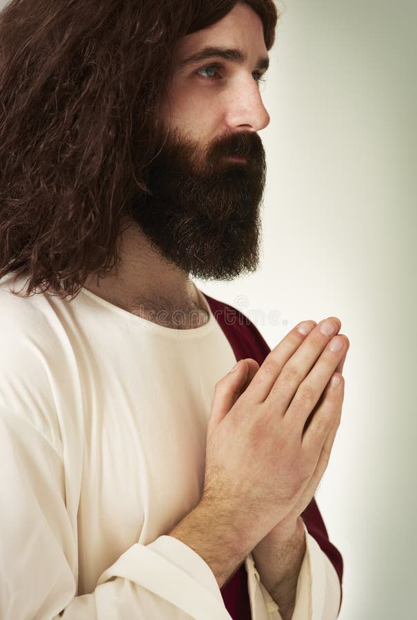 Jesus Christ stock image. Image of person, praise, gesturing - 87577197