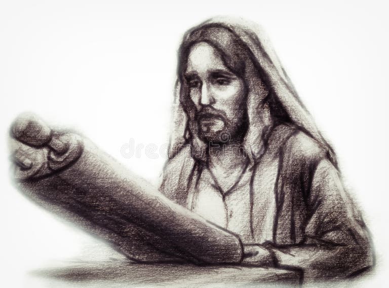 Jesus Scroll Stock Illustrations – 1,018 Jesus Scroll Stock ...