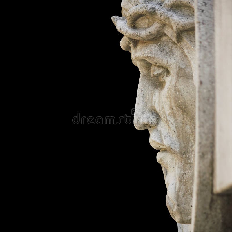 Jesus Christ (profile of Statue) Stock Image - Image of jesus ...