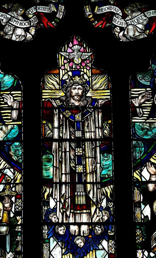 Jesus Christ Risen Stained Glass Stock Photos - Download 96 Royalty ...