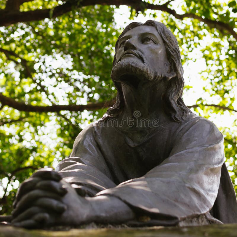 Jesus stock photo. Image of symbol, faith, praying, face - 53016504