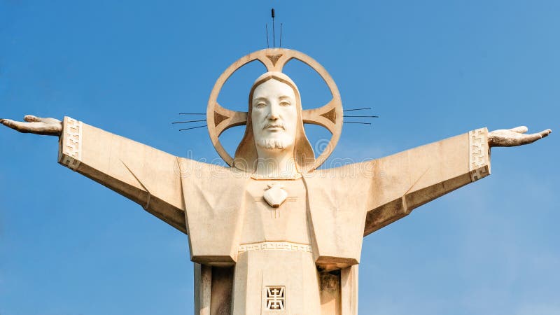 Jesus Christ statues stock photo. Image of colour, statue - 46221352