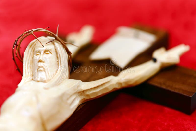 Jesus Christ sur la croix image stock. Image du fuselage - 34278575