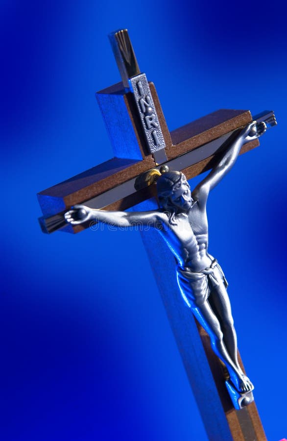 Jesus on cross stock photo. Image of martyrdom, cross - 18039798