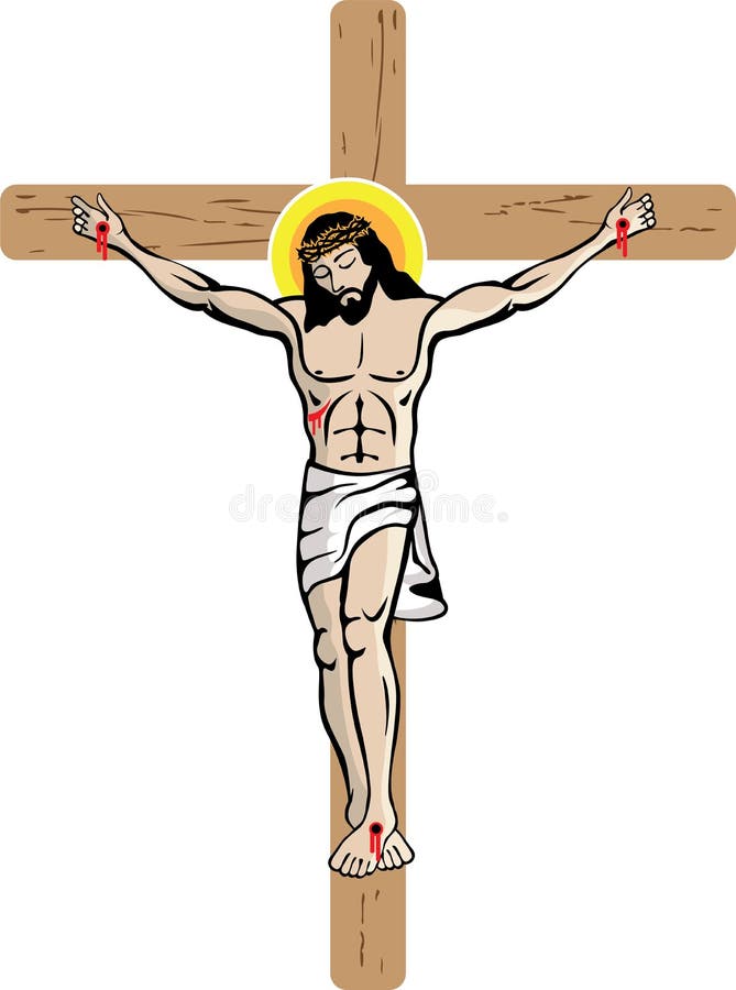 Jesus On The Cross Clipart Lds 2 Piece PRINTABLE Jesus Art: Cross Of