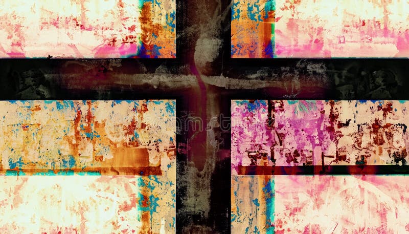 Primitive Crucifix Stock Illustrations – 2 Primitive Crucifix Stock ...