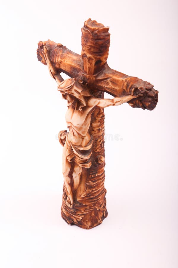 Cross statuette stock image. Image of spiritual, christian - 115516761