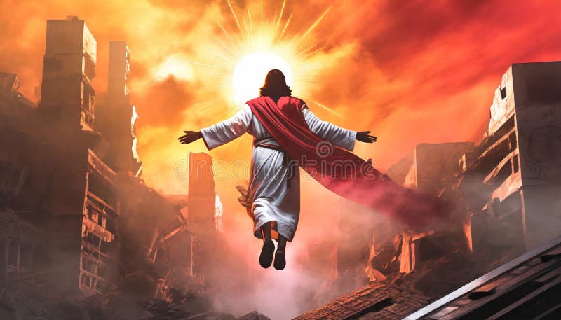 Devastated City with Ruin and Debris after Cataclysmic Event, a Post ...