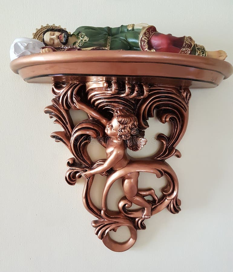 Jesus and Guardian Angel stock image. Image of protect - 198806073