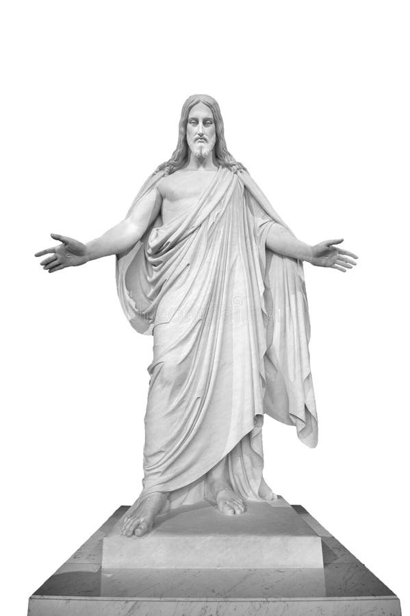 Statue of Jesus Christ stock photo. Image of marble, white - 8846018
