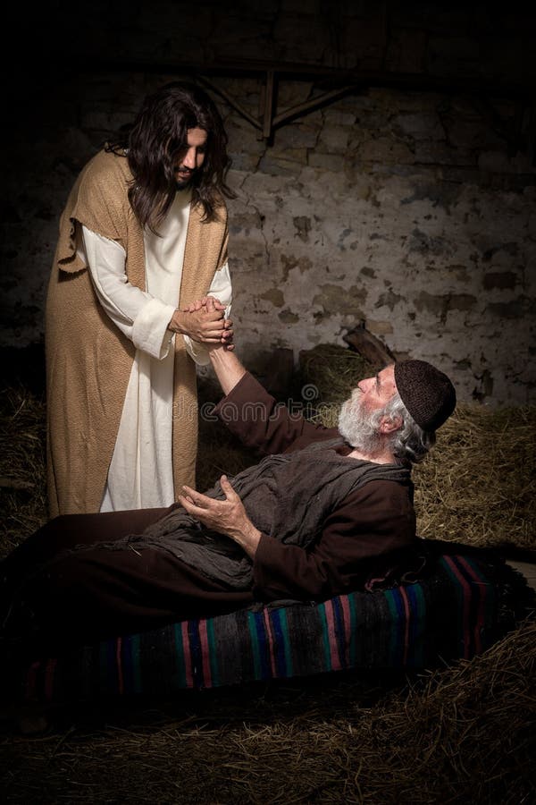 Cripple Man Healed Bible Stock Photos - Free & Royalty-Free Stock ...