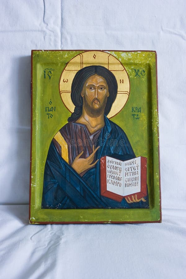 Jesus icon stock photo. Image of catholicism, emotion - 12352822