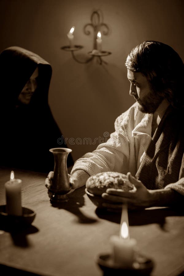 The Last Supper of Jesus Christ Stock Photo - Image of communion ...