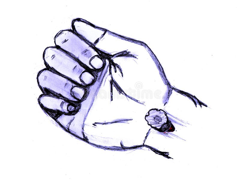 Jesus Wounded Wrists