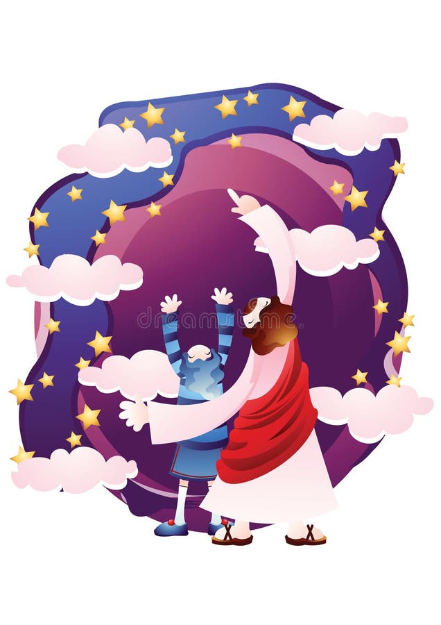 Jesus Winking And Pointing