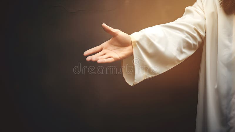 Hand God Reaching Out Stock Illustrations – 192 Hand God Reaching Out ...