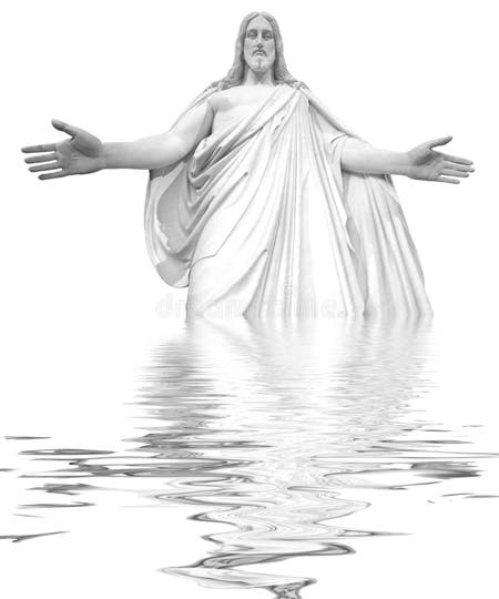 Jesus Reflections stock photo. Image of angle, lord, vast - 5036536