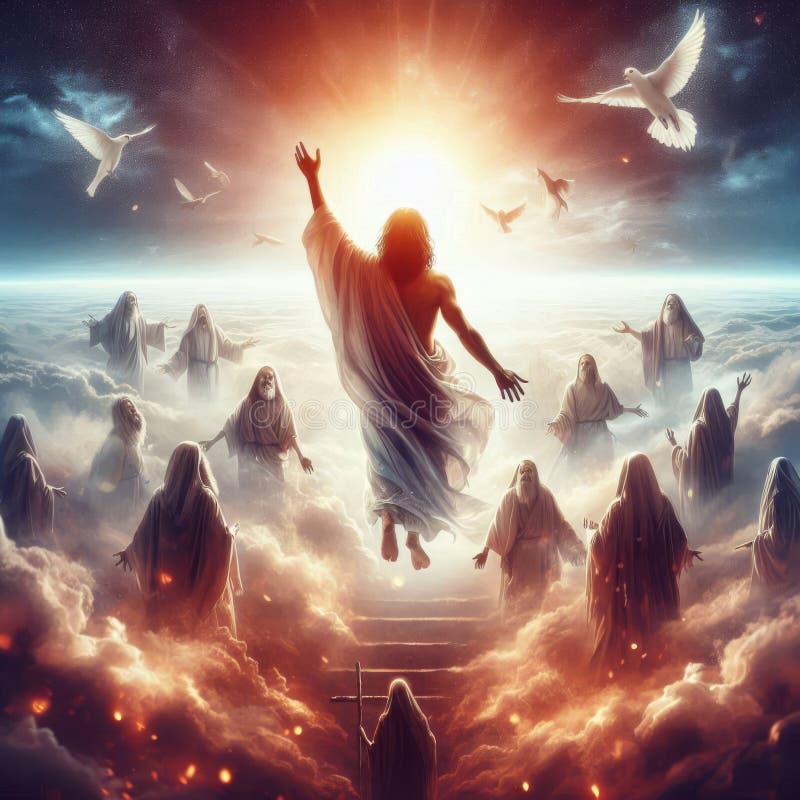 Jesus Resurrection and Rises Back To Heaven As a Concept of Second ...