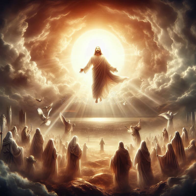 Jesus Resurrection and Rises Back To Heaven As a Concept of Second ...