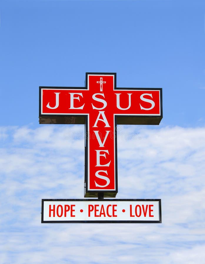 Jesus Saves stock image. Image of cross, savior, peace - 2949295