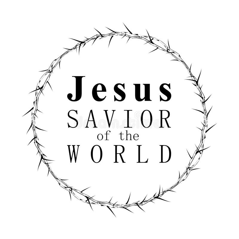 Jesus Savior of the World stock illustration. Illustration of religious ...