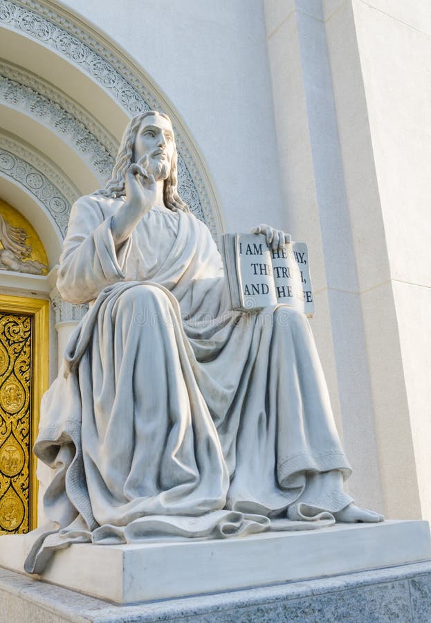 Jesus sculpture stock image. Image of religion, holy - 36692861