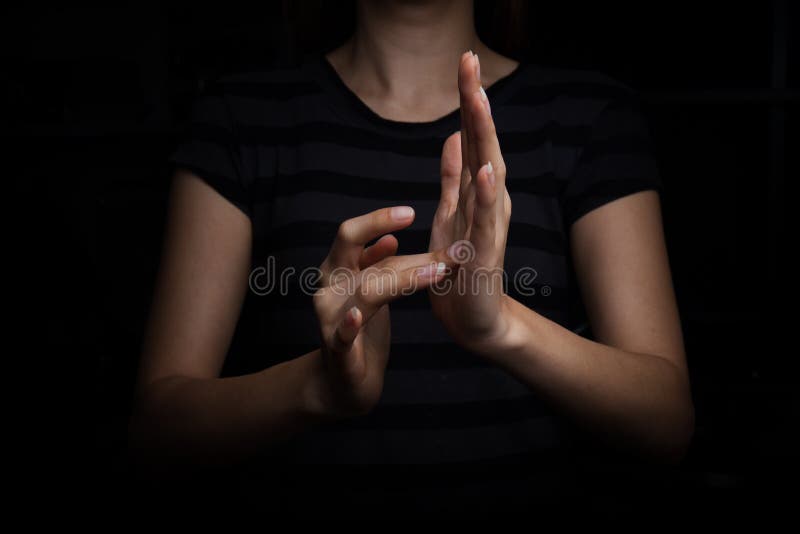 Asl Spelling Jesus Jesus Sign Language For The Deaf Stock Photo