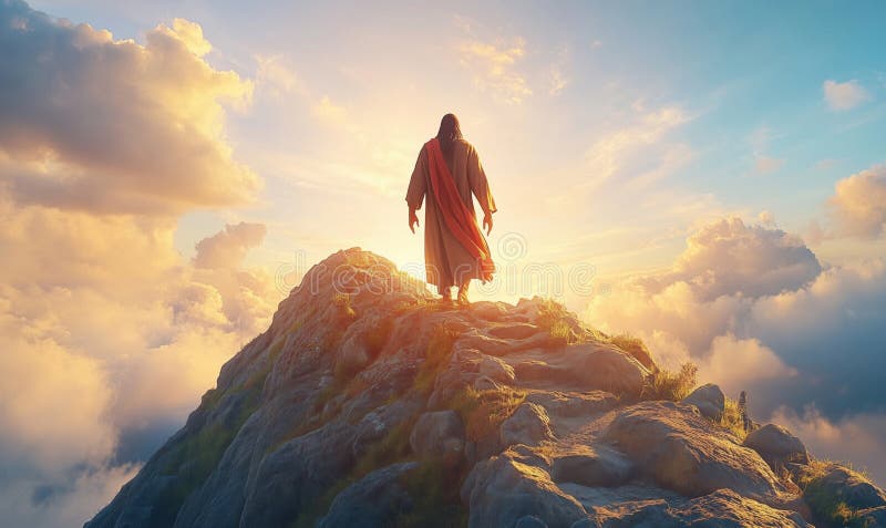 Jesus Beautiful Mountain Sunset