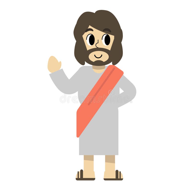 Jesus Waving Stock Illustrations – 43 Jesus Waving Stock Illustrations ...