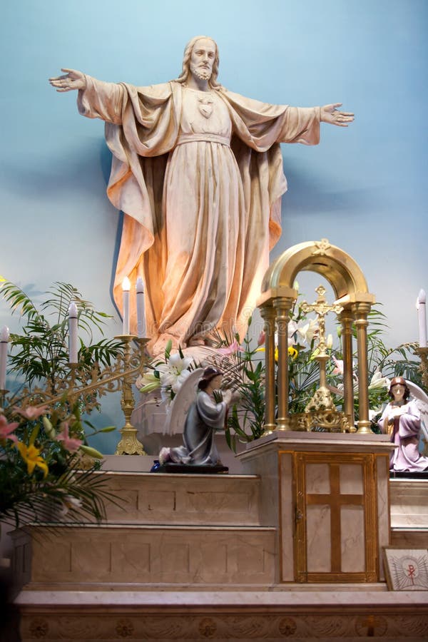 Jesus statue stock photo. Image of jesus, detail, wood - 14733712