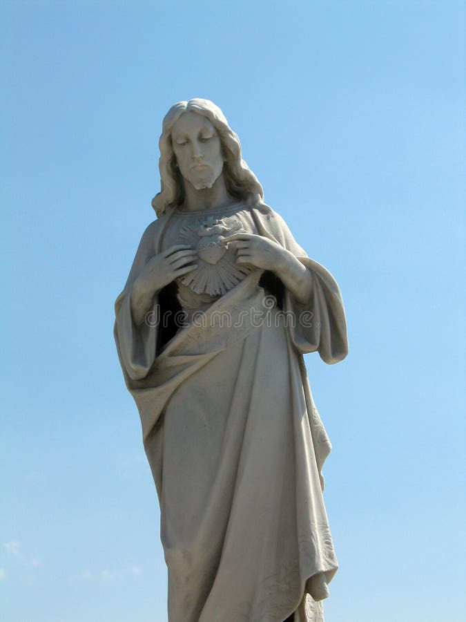 Jesus staty, Litauen fotografering för bildbyråer. Bild av kron - 92697367