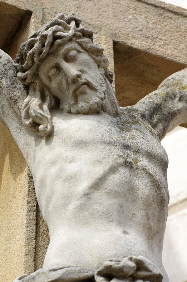 Jesus stone detail stock photo. Image of christianity - 59547938