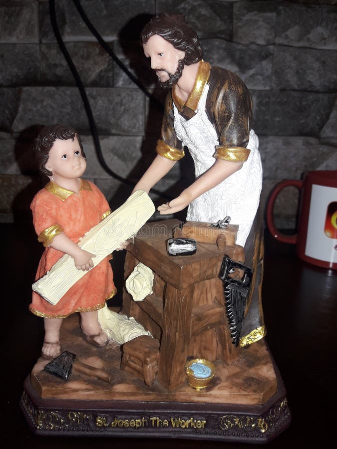 Jesus stock photo. Image of workers, joseph, jesus, happy - 122662602