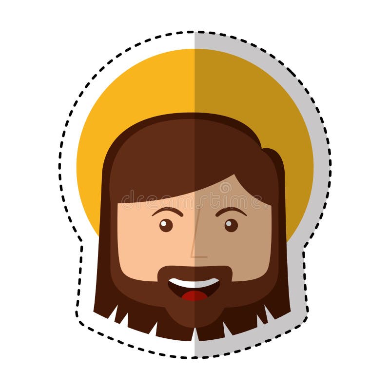 Jesuschrist Avatar Character Icon Stock Illustration - Illustration of ...