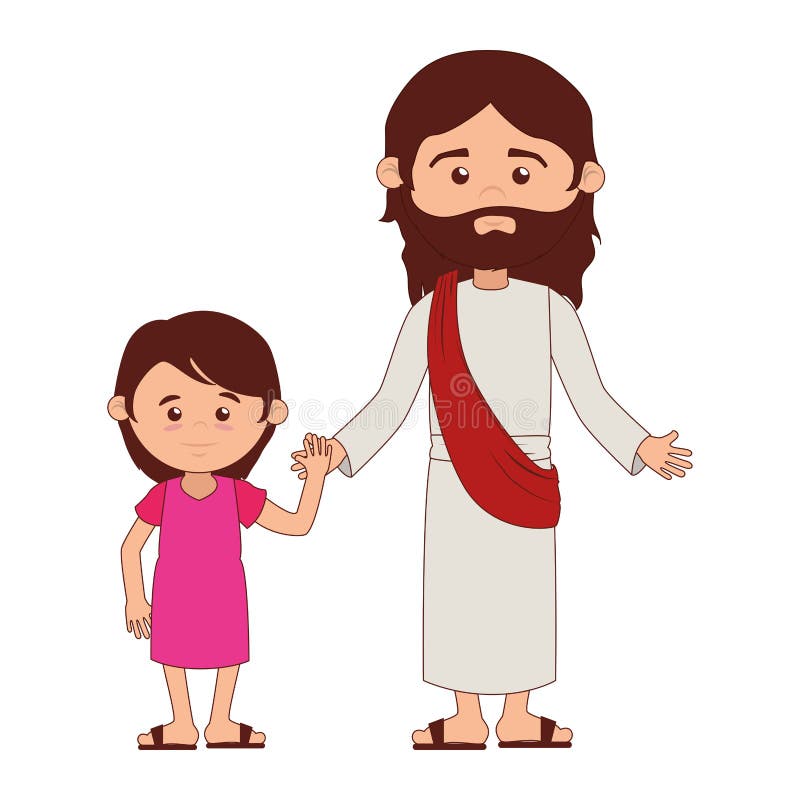 Jesuschrist Character Religious Icon Stock Vector - Illustration of ...