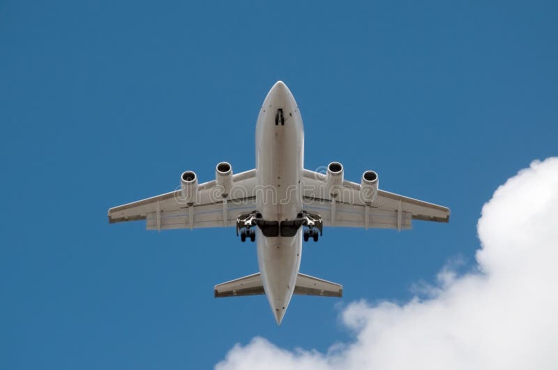 Real jet aircraft stock image. Image of real, plane, background - 22382315