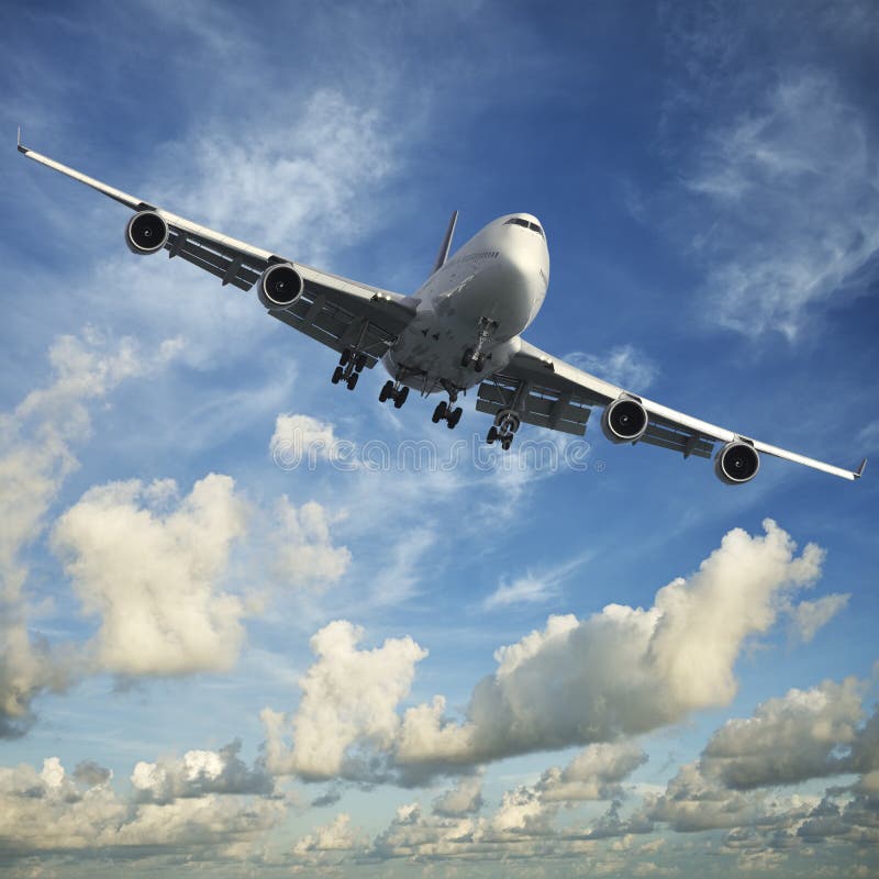 Jet aircraft stock photo. Image of dawn, sunrise, ocean - 26349480