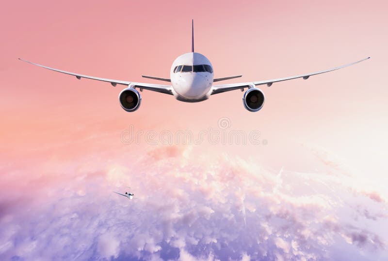 Jet aircraft in flight stock photo. Image of airspeed - 138006424